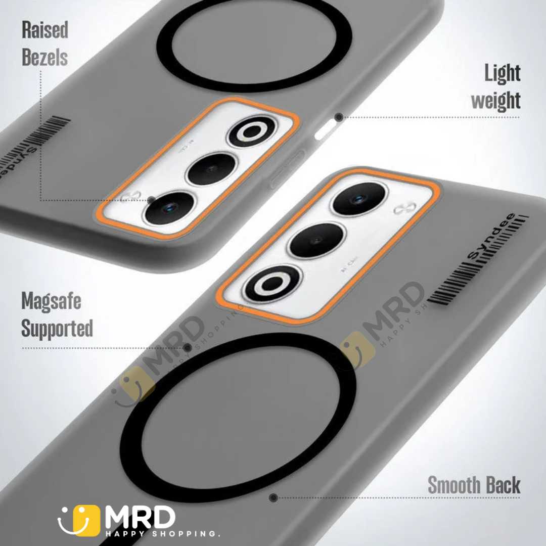 Oppo A3 Pro 5G MagSafe Matte Magnetic Back Cover - MR Digital FashioN