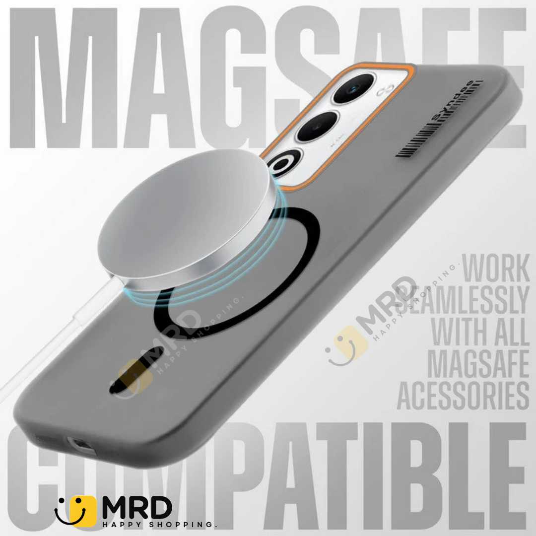 Oppo A3 Pro 5G MagSafe Matte Magnetic Back Cover - MR Digital FashioN