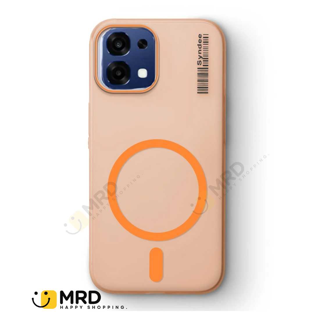 Oppo A6 Pro 4G MagSafe Matte Magnetic Back Cover - MR Digital FashioN