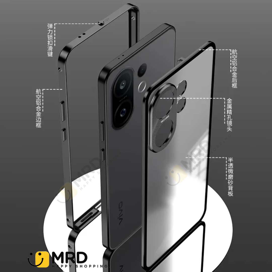 Vivo S30 Pro Mini Aluminum Alloy Pop-Up Snap Lock Case - MR Digital FashioN