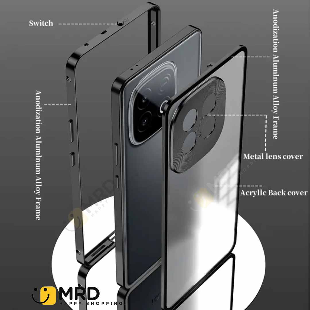 iQOO Z10 Turbo Plus Aluminum Alloy Pop-Up Snap Lock Case - MR Digital ...