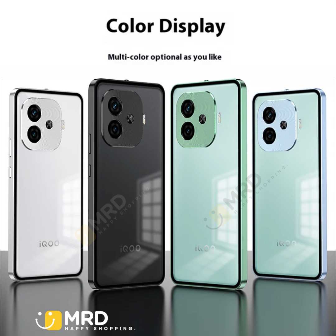 iQOO Z9 Turbo Aluminum Alloy Pop-Up Snap Lock Case - MR Digital FashioN